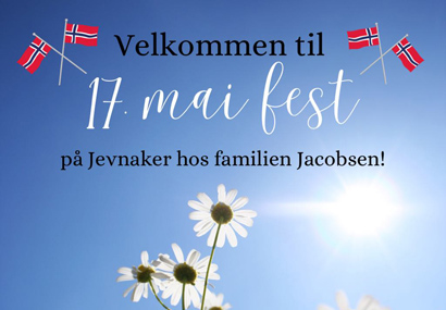 Velkommen til 17.mai fest på Jevnaker | Sentrumkirken